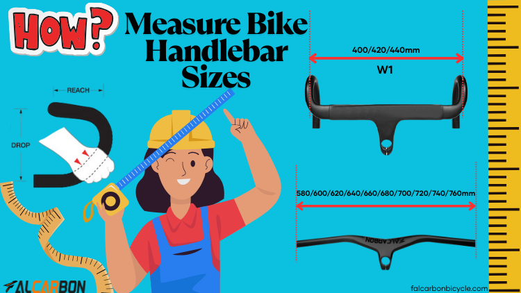 How to Measure Bike Handlebar Sizes Correctly - Falcarbon bike